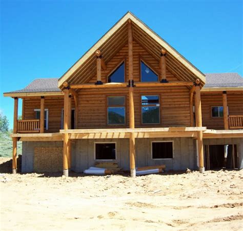 Grizzly Lofted Whisper Creek Log Homes
