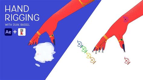Hand Rigging With Duik Bassel After Effect Tutorial Digital Art