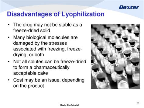 Ppt Principles And Applications Of Lyophilization To Biotechnology Powerpoint Presentation