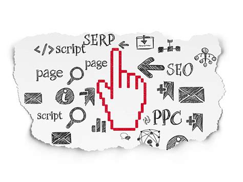 Visualizing Web Development A Mouse Cursor Enlarged With Optical Glass Photo Background And