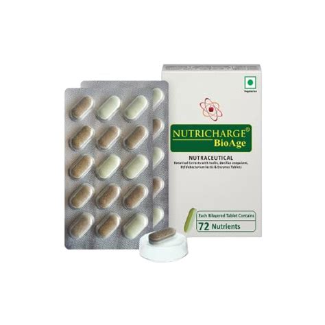 Nutricharge Bioage Supports Detoxification Pack Of 1