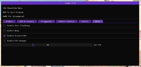 Github Gsdeluxecs2py External Cs2 Cheat Written In Python3