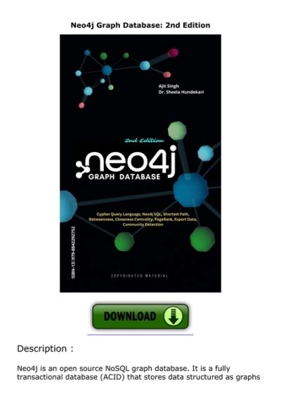 Book Read Neo4j Graph Database 2nd Edition