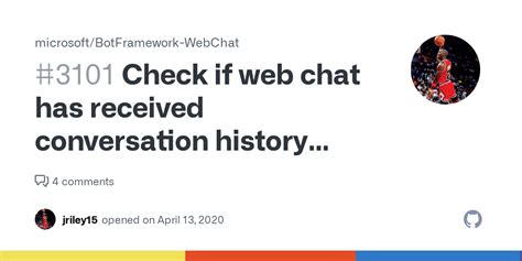 Check If Web Chat Has Received Conversation History From Directline