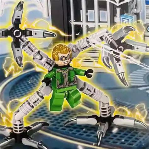 لگو مارول خانه مرد عنکبوتی 468 قطعه مدل Mg1128 Superspiderاسباب بازی