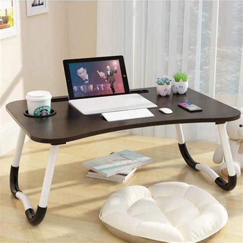 Strong Versatile Computer Laptop Desk Small Foldable Multi Function Bed