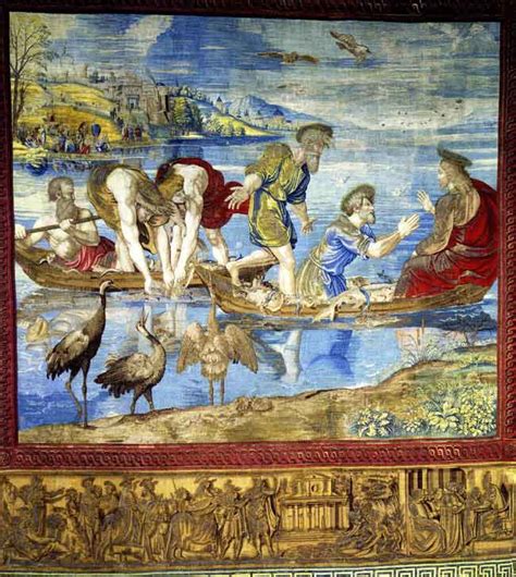The Miraculous Draught Of Fishes Tapestry Vatican Museum S Based