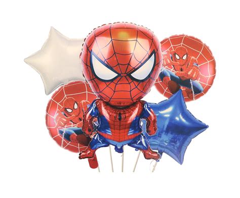 ფოლგირებული ბუშტები ადამიანი ობობა