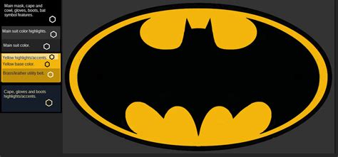 Batman Color Scheme By Danieltiger13 On Deviantart