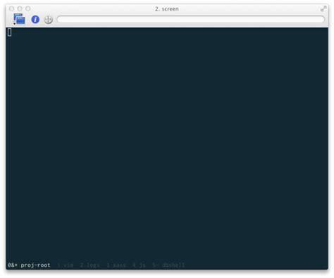 update your gnu screen config on the fly end point dev