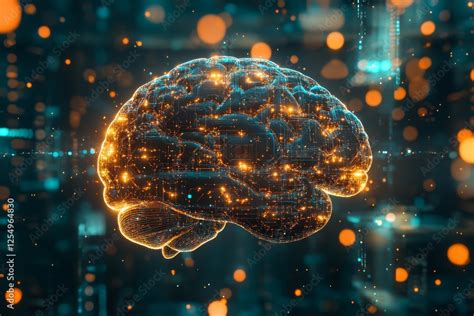 Futuristic Visualization Of Human Brain Duality Of Human And Artificial Intelligence Explored