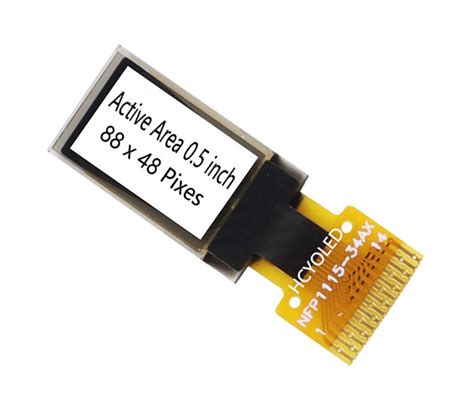 0 5 Micro Oled Display Oled Panel For Medical Smart Home Devices And