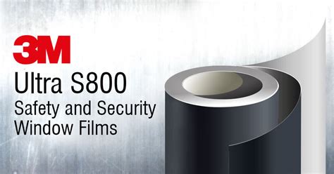 3m Safety And Security Window Films S800 3m Safety And Security Films