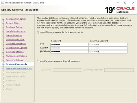 oracle database 19c linuxへのインストール手順