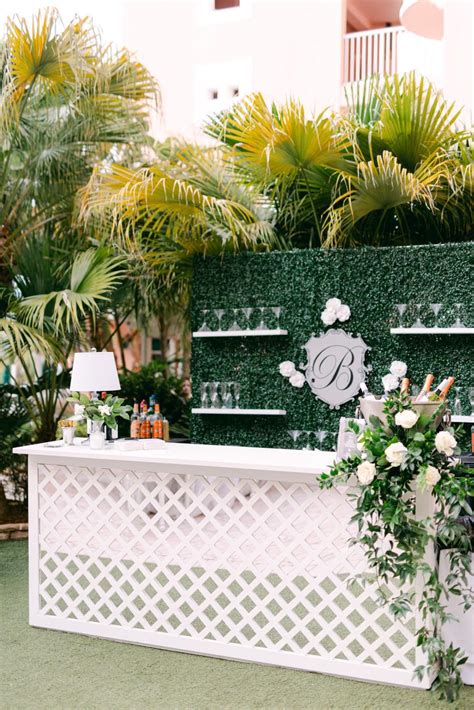 Classically Chic Black And White Celebration In Florida