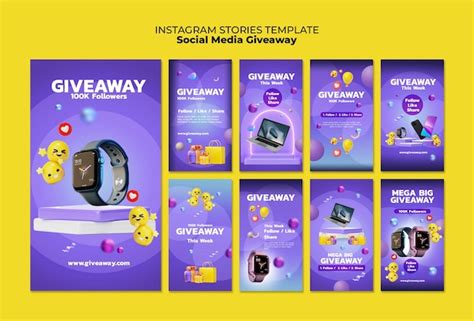 Psd De Plantilla Instagram Premios 38000 Plantillas Psd Gratuitas De