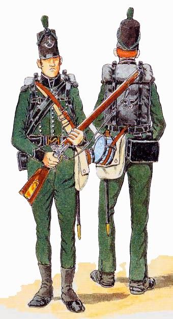 The British Are Coming 195th Regiment Of Foot Rifle 1815