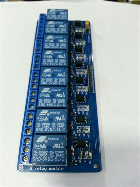 V Relay Module With Optocoupler Rajiv Electronics