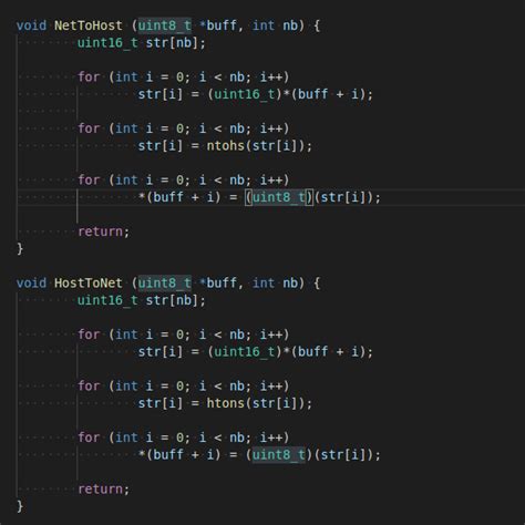 C How Make Casting In Htons And Ntohs Stack Overflow