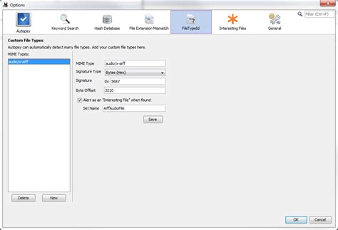 Autopsy User Documentation File Type Identification Module
