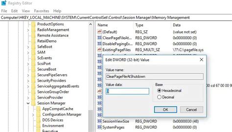 How To Clear The Pagefile At Shutdown On Windows 10 11