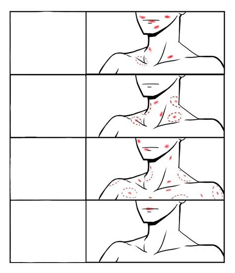 Kiss Mark Drawing