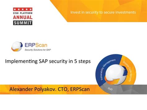 Implementing Sap Security In 5 Steps Pdf