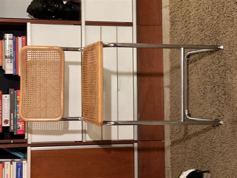 Bar Stool Cesca Model S32 Marcel Breuer Edition 1980 For Sale At 1stdibs