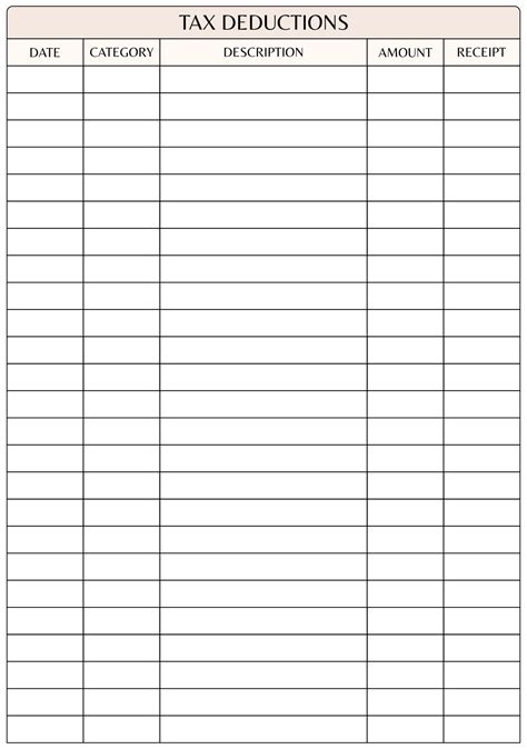 15 Tax Preparation Organizer Worksheet Free Pdf At
