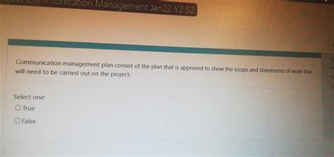 Solved The WBS Is A Document Which Is Issued By The Chegg Com