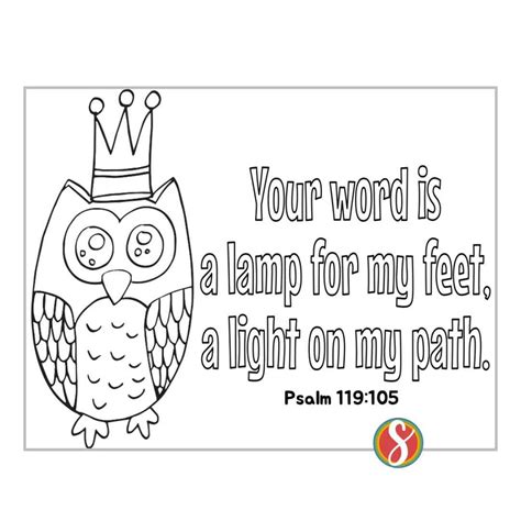 Psalms 111 120 Free Coloring — Stevie Doodles