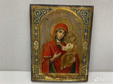 Икона Иверская Божья Матерь купить в Москве Хобби и отдых Авито