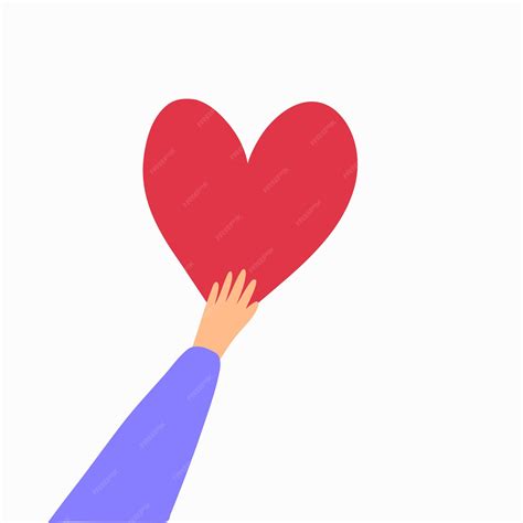 Premium Vector Love And Compassion Hand Drawn Vector Illustration