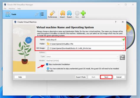 How To Install Rocky Linux In VirtualBox On Windows Machine