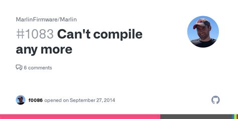 Cant Compile Any More · Issue 1083 · Marlinfirmwaremarlin · Github