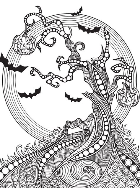 Mandala Coloring Pages Halloween