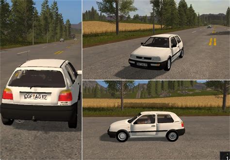 Volkswagen Golf Iii Converted V1 0 Fs17 Farming Simulator 17 Mod Fs 2017 Mod