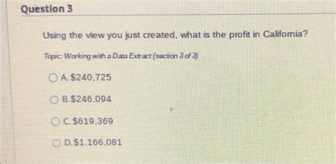 Solved You Work With The Same Dataset On A Regular Basis And Chegg