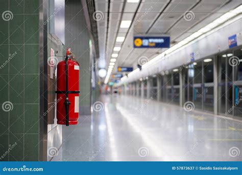 Fire Extinguisher Stock Image Image Of Emergency Safeguard 57873637