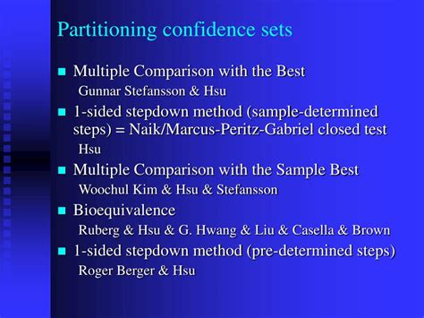 ppt closed testing and the partitioning principle powerpoint