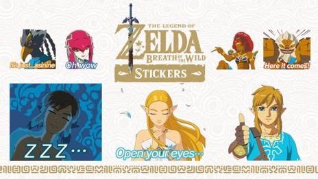 BOTW Stickers Now On The App Store For Nintendo Switch Amino