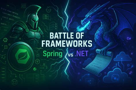 Battle Of The Frameworks Spring Boot Vs Net Rajitha Bandara