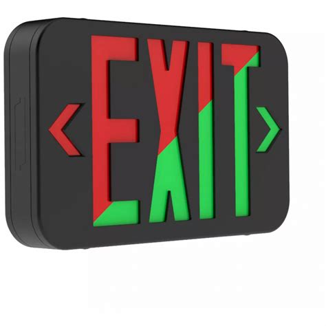 Green Exit Sign