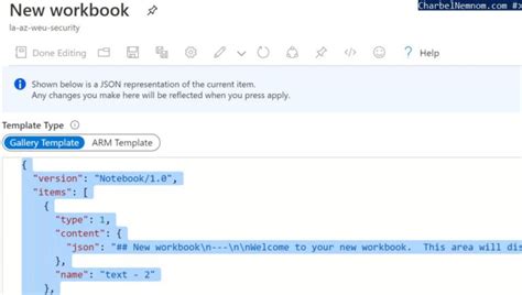 Import Export And Share Workbooks In Microsoft Sentinel A Comprehensive Guide Charbel