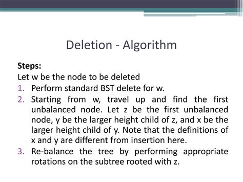 avl tree data structure pptx