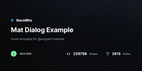 Mat Menu Example Stackblitz At Diana Massey Blog