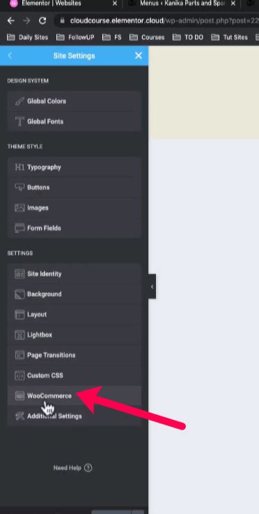Create An Elementor My Account Page Template