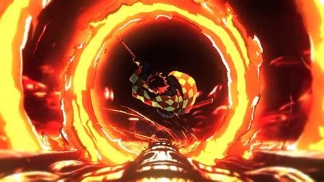Tanjiro Kamado Hinokami Kagura Dance Of The Fire God Animated