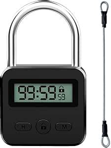 Fenyw Digitale Zeitschloss Smart Time Lock Wiederaufladbares Usb Sicherheits Vorhängeschloss