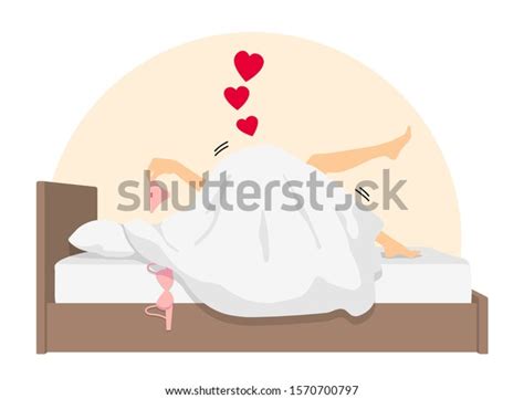 Sexual Activity Bed In Love Flat Vector Stock Vector Royalty Free 1570700797 Shutterstock